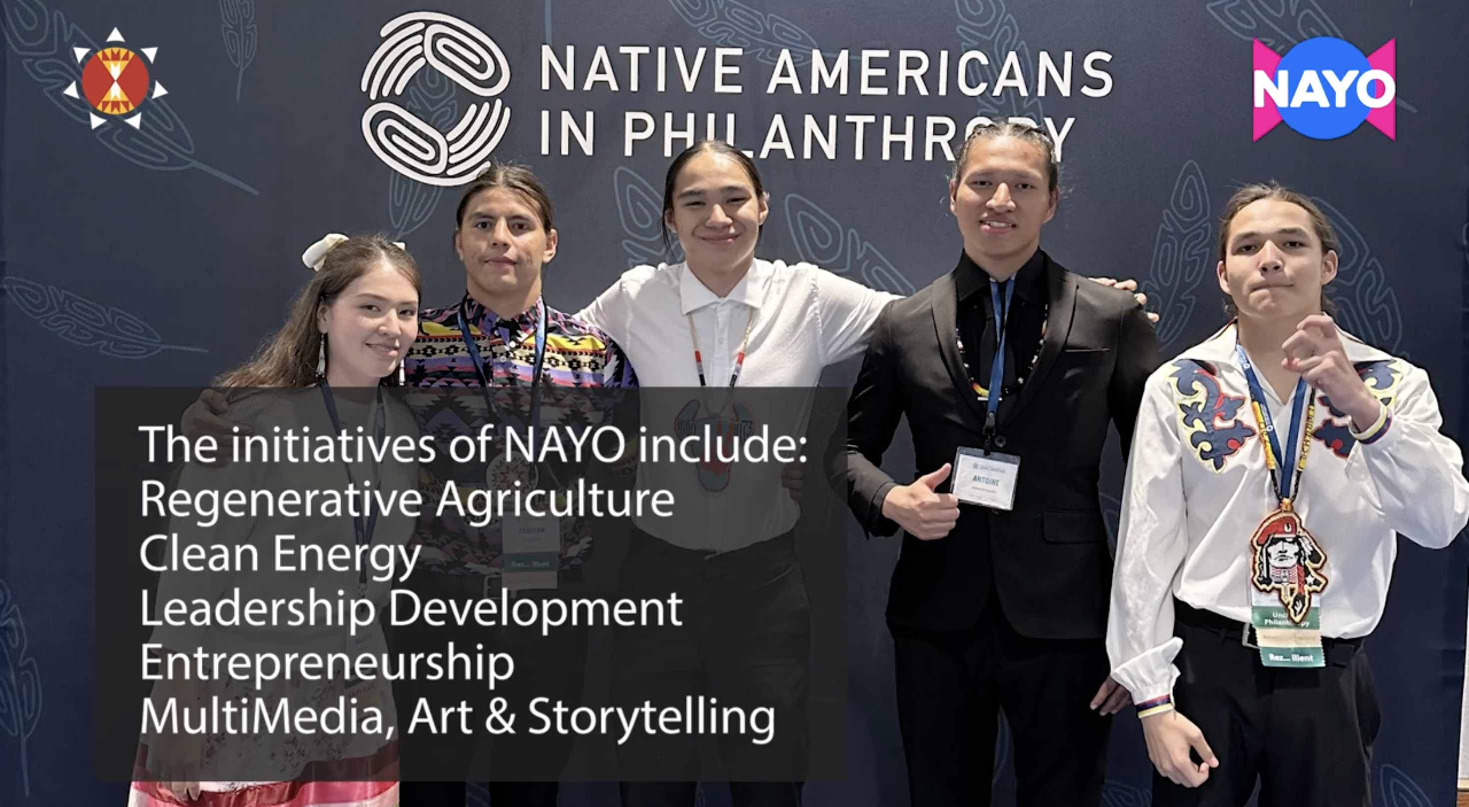 Supporting the Native American Youth Organization (NAYO)
