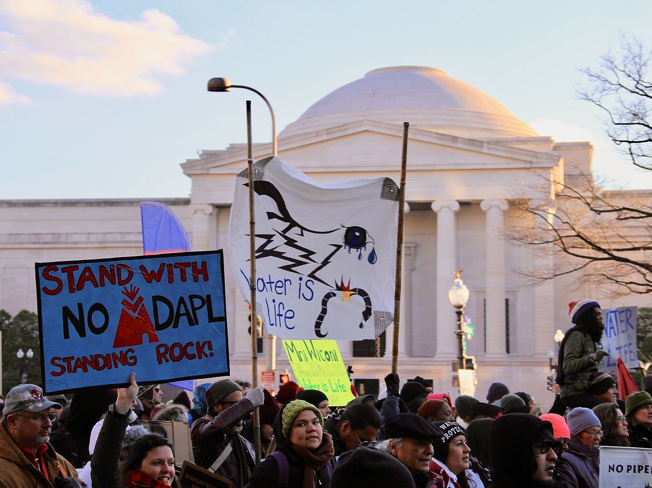 New Wave of Protests after Trump Signs Executive Action for DAPL ...